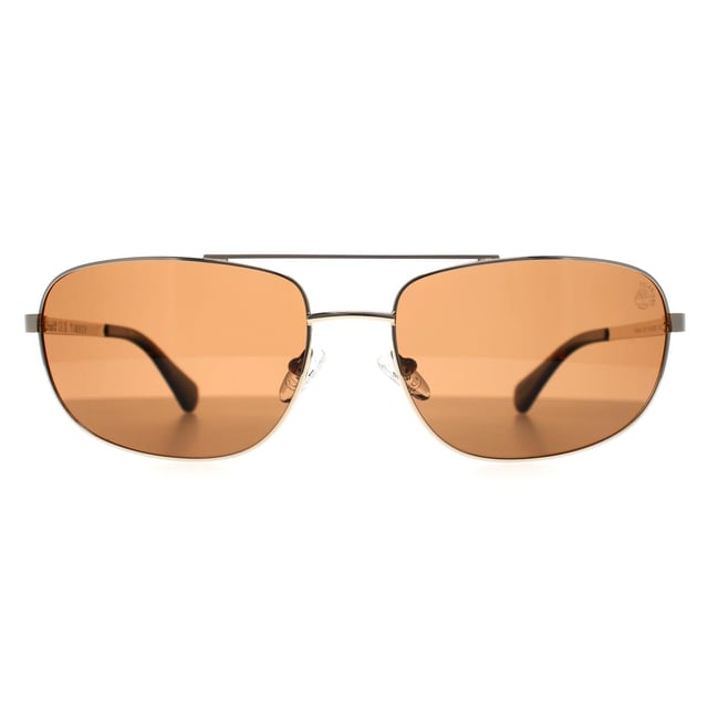 Timberland Aviator Mens Gold Brown Polarized TB00045