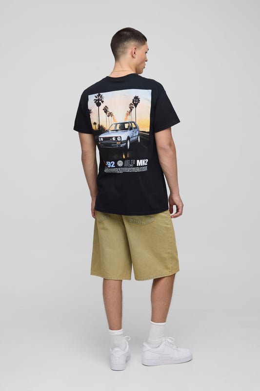 Regular Fit Bleach Washed Minimal Ripped Jorts