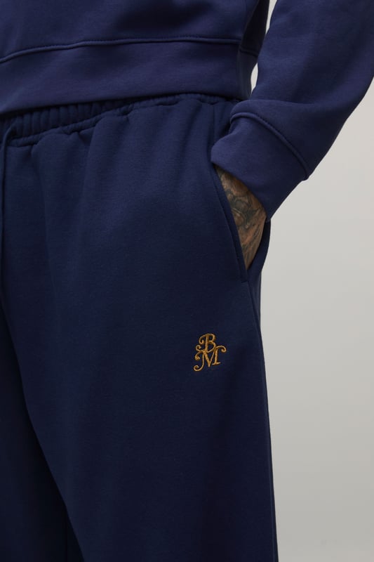 Tall Baggy BM Scroll Barrel Fit Joggers