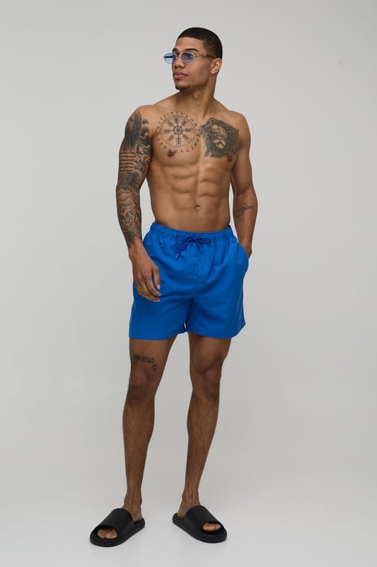 Mid Length BM Autograph Swim Short