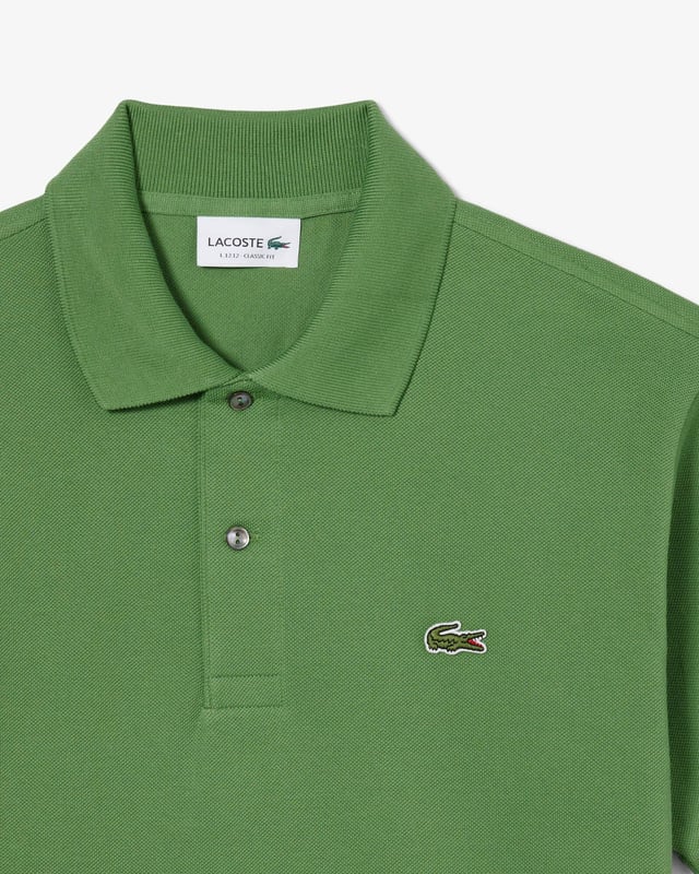 L.12.12 Classic Fit Polo Shirt in Sage Green