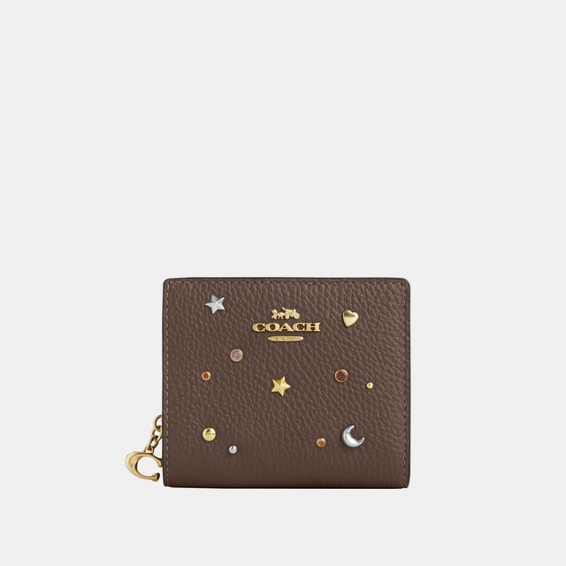 Snap Wallet With Rivets