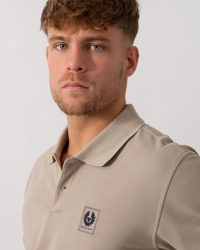 Short Sleeve Polo in Sage Green