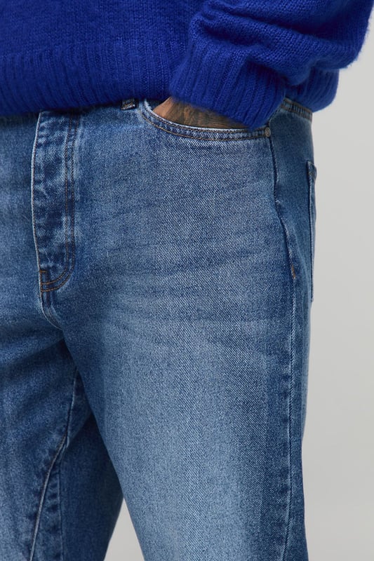 Tall Gusset Let Down Hem Flared Jeans