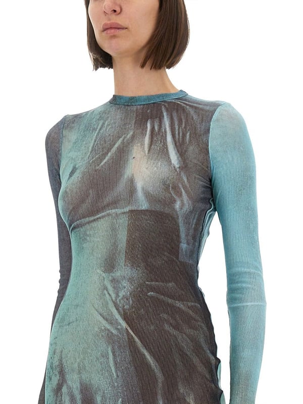 Multicolour Polyamide Dresses
