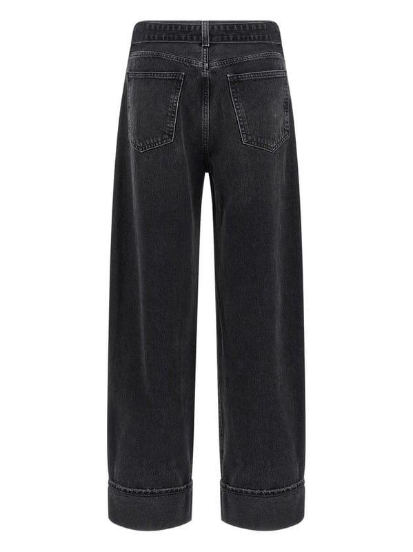 Jeans Cuffer Taper Grey Washed Effect