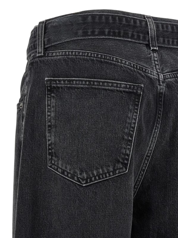 Jeans Cuffer Taper Grey Washed Effect