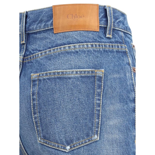 Wide Leg Denim Jeans