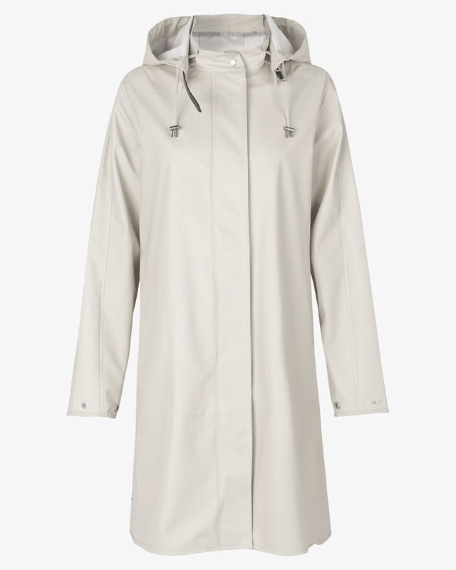 A-Line Rain Raincoat in Nude