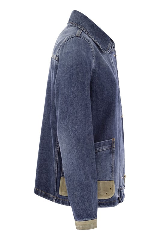 3-hook Denim Jacket