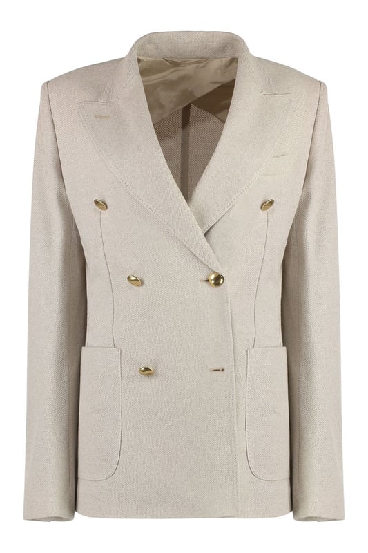 Vanadia Baumwoll-Doppelreiher Blazer