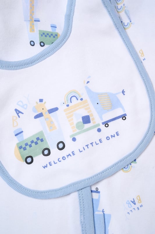 5-Piece Hello Baby Print All in One Baby Gift Set