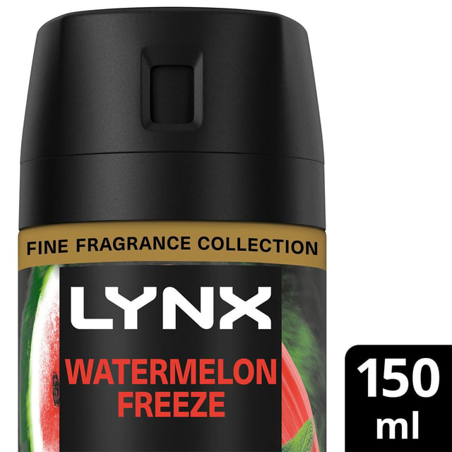 Lynx Men Deodorant Watermelon Freeze with 72Hrs Freshness 150ml, 36 Pack